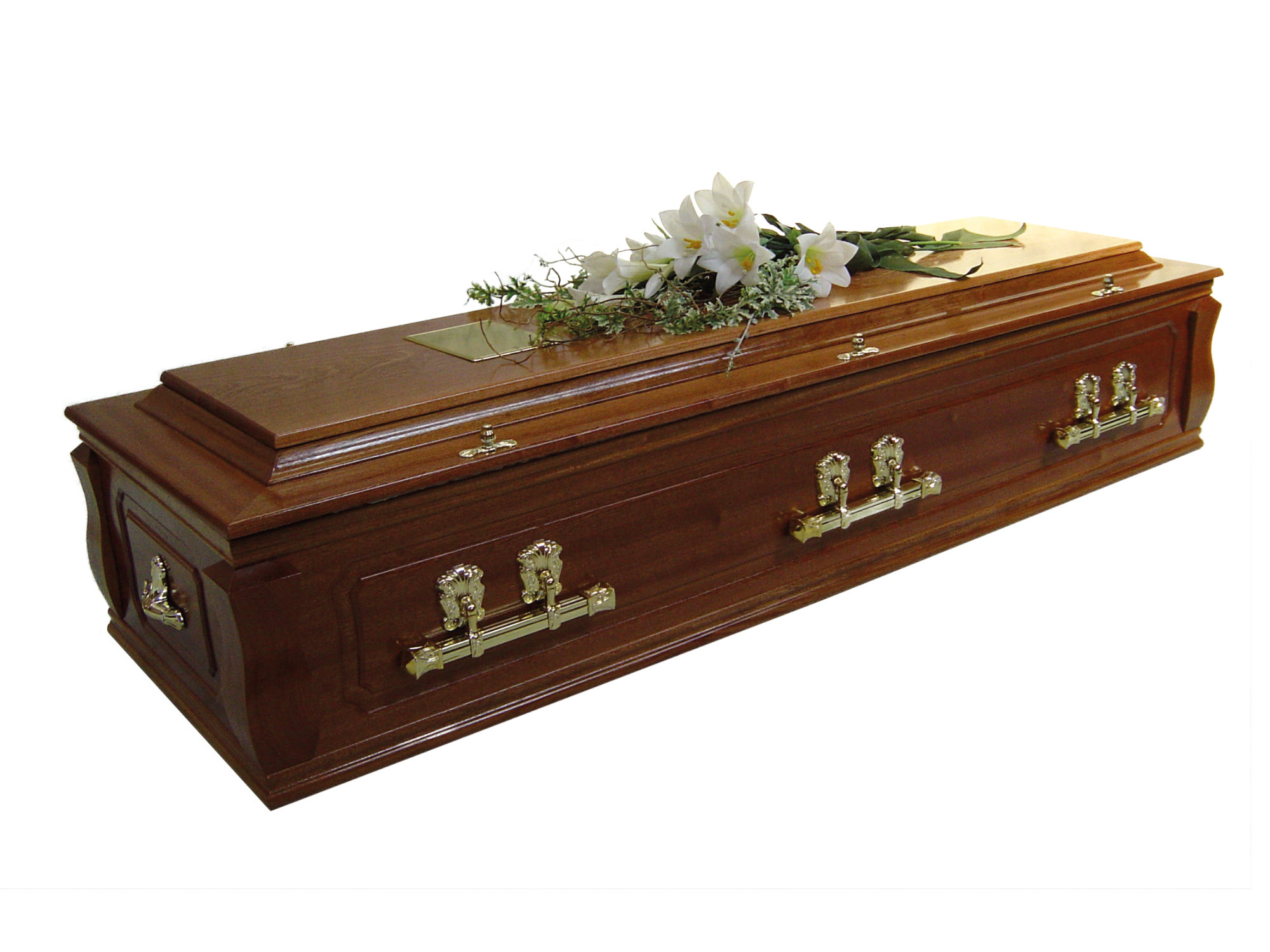 The Lapal Mahogany - HCR Caskets - Coffins and Caskets Made in the UK