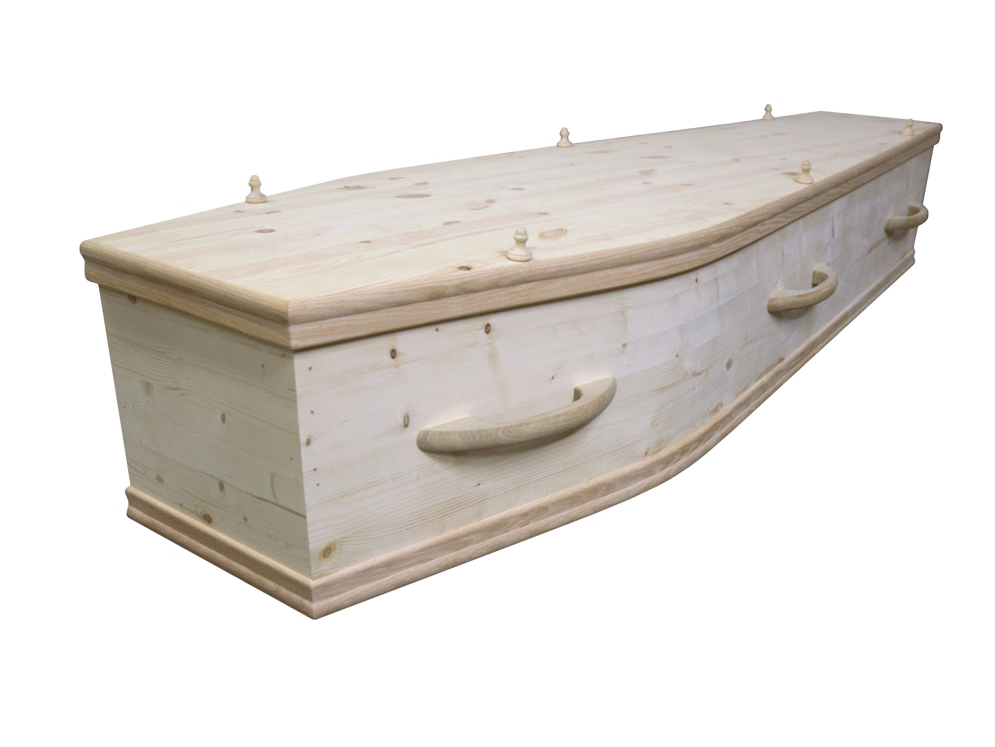 The Solid Pine - HCR Caskets - Coffins and Caskets Made in the UK