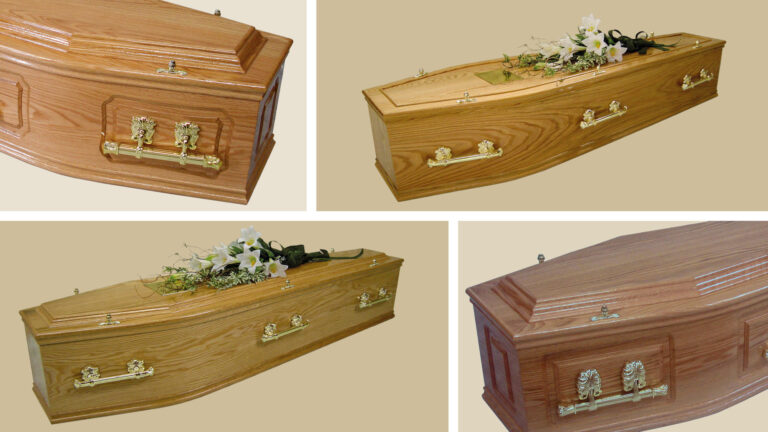 Solid Oak Coffins - HCR Caskets - Coffins and Caskets Made in the UK